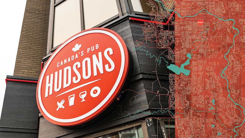 Downtown, Calgary - Hudsons Canada's Pub Best Wings & Drinks on 5th Street
